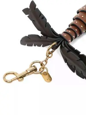 ANYA HINDMARCH Palm Tree Stud-embellished Keyring