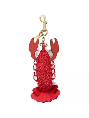 ANYA HINDMARCH Lobster Sequin Embellished Keyring
