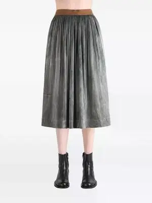 UMA WANG Gillian Gathered Skirt