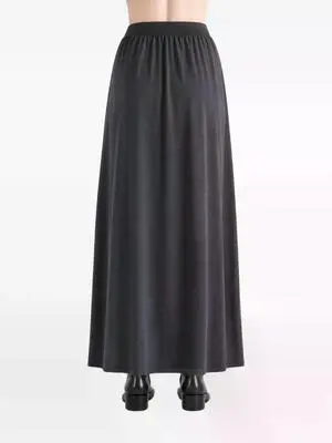 AMOMENTO Gathered Elasticated Waist Skirt