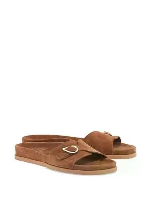 ANCIENT GREEK SANDALS Stoa Buckle Flat Sandals
