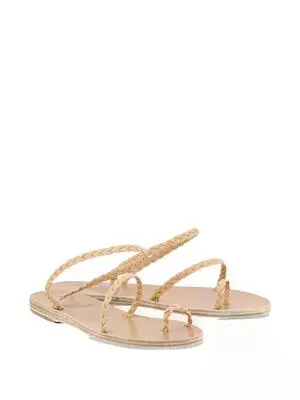 ANCIENT GREEK SANDALS Eleftheria Braided Leather Sandals