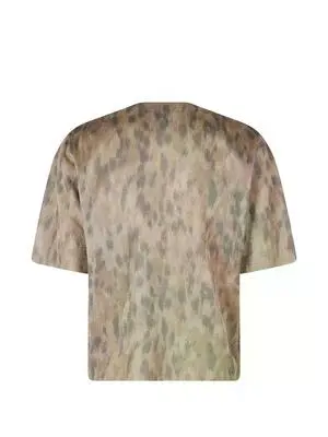 GANNI Leopard-print T-shirt