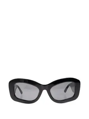 Attico X Linda Farrow Harry Cat-eye Sunglasses - Black