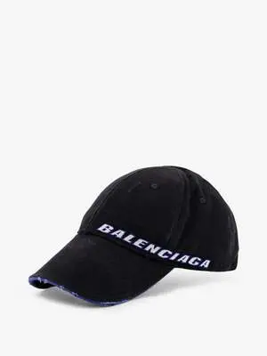Balenciaga Baseball Cap With Distressed Effect