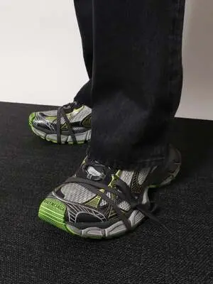 Balenciaga 3xl Mesh And Polyurethane Sneakers - Multicolor