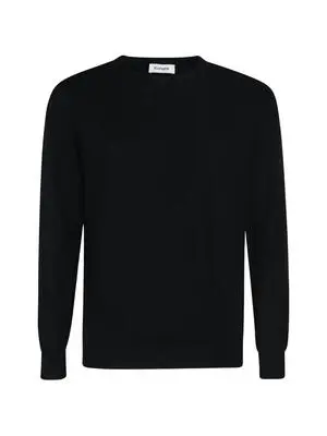 KANGRA Fine-knit Crew-neck Sweater