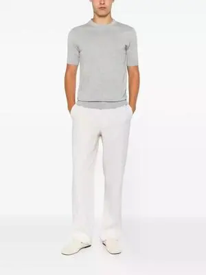 FERRANTE Short-sleeve Crew Neck Sweater