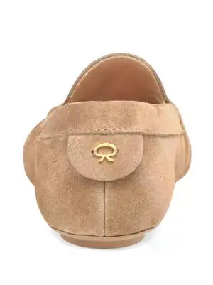 GIANVITO ROSSI Suede Tassel Loafers