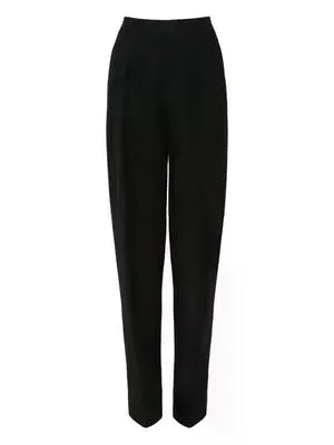 Victoria Beckham Pleated Wool Trousers