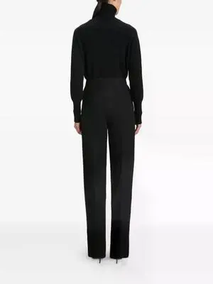 Victoria Beckham Pleated Wool Trousers