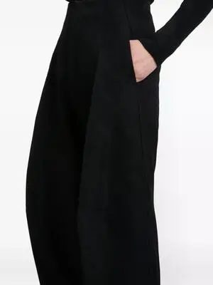 Victoria Beckham Pleated Wool Trousers