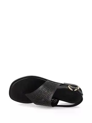 FRAU Perforated Leather Sandals