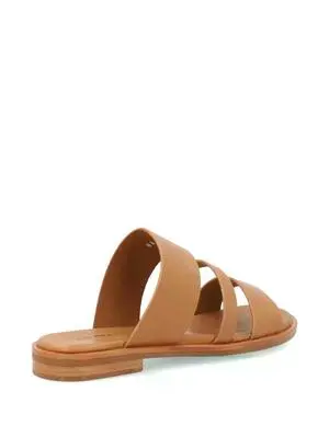 FRAU Triple-strap Leather Sandals