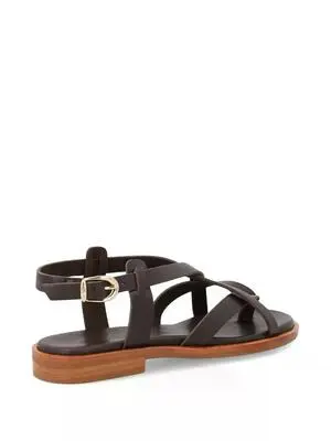 FRAU Crossover-strap Leather Sandals