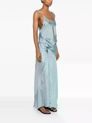 SYSTEM Maxi Dress With Tie-fastening Shoulders
