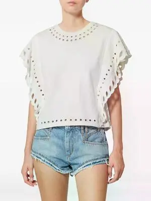Isabel Marant Étoile Odyle Eyelet T-shirt