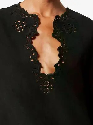 Isabel Marant Étoile Broderie-anglaise Top - Black