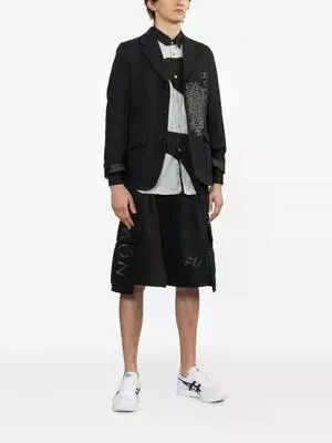 Comme Des Garçons Graphic-print Blazer
