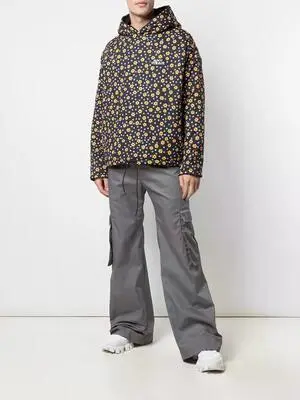 Martine Rose Reversible Floral Hoodie