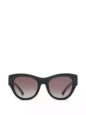 Burberry Knight Round Sunglasses - Black