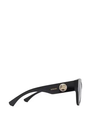 Burberry Knight Round Sunglasses - Black