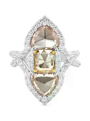 HYT JEWELRY Diamond Cocktail Ring - Silver