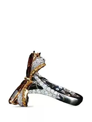 HYT JEWELRY Floral Diamond Ring