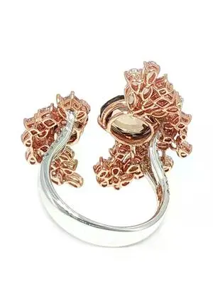 HYT JEWELRY Floral Diamond Ring