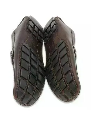 LOUIS VUITTON Monte Carlo Leather Loafers
