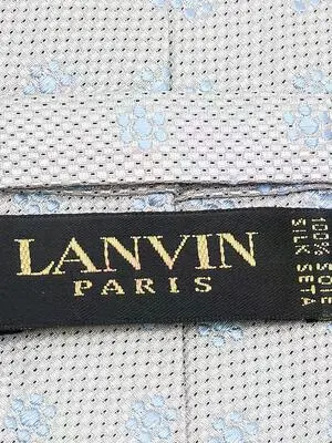 LANVIN Silk Floral Tie