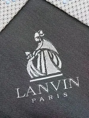 LANVIN Silk Floral Tie