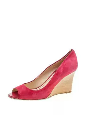 TOD'S Peep-toe Wedge Pumps