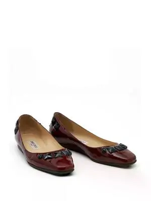 JIMMY CHOO Watson Crystal-embellished Ballet Flats