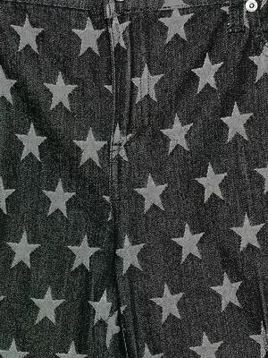 Moschino Star-print Flared Jeans
