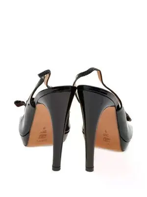 Casadei Bow-detail Slingback-strap Sandals