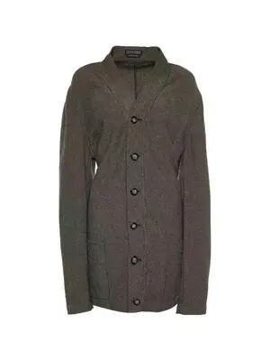 Giorgio Armani V-neck Button-front Sweater