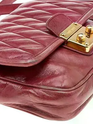 Miu Miu Quilted Push-lock Shoulder Bag