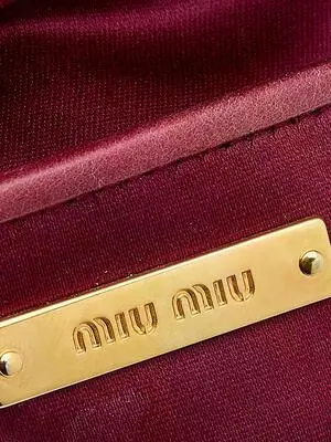 Miu Miu Quilted Push-lock Shoulder Bag