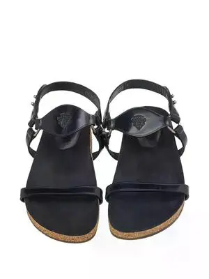 Gucci Hysteria Crest Flat Sandals