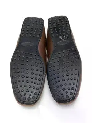 TOD'S Leather Slip-on Loafers