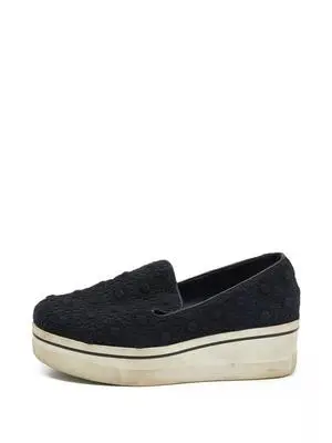 Stella McCartney Floral Crochet Platform Sneakers
