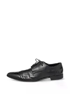 Dolce & Gabbana Leather Brogue Lace-up Derby Shoes