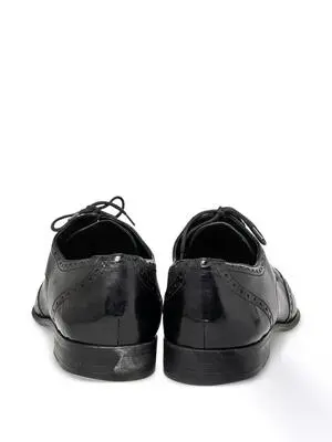 Dolce & Gabbana Leather Brogue Lace-up Derby Shoes
