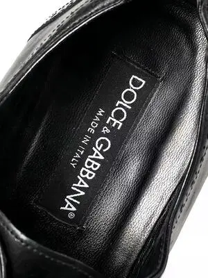 Dolce & Gabbana Leather Brogue Lace-up Derby Shoes