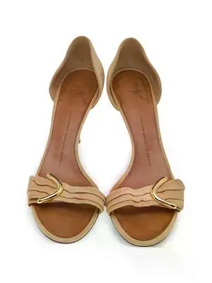 GIUSEPPE ZANOTTI Embellished Suede Sandals