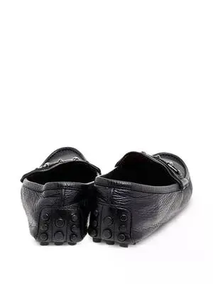 Gucci Horsebit Leather Loafers - Black