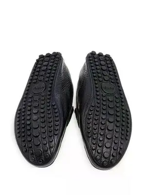 Gucci Horsebit Leather Loafers - Black