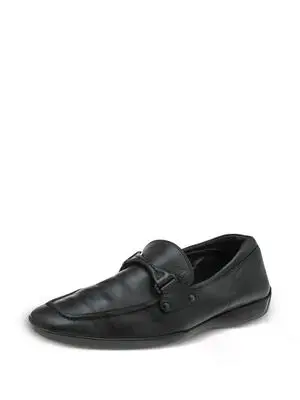 TOD'S Penny Strap Leather Loafers
