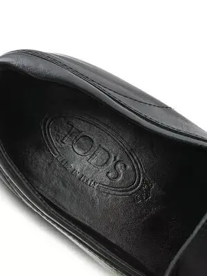 TOD'S Penny Strap Leather Loafers